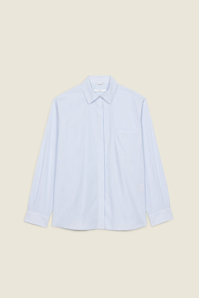 Gia Shirt Blue Stripes – ATTIRE THE STUDIO