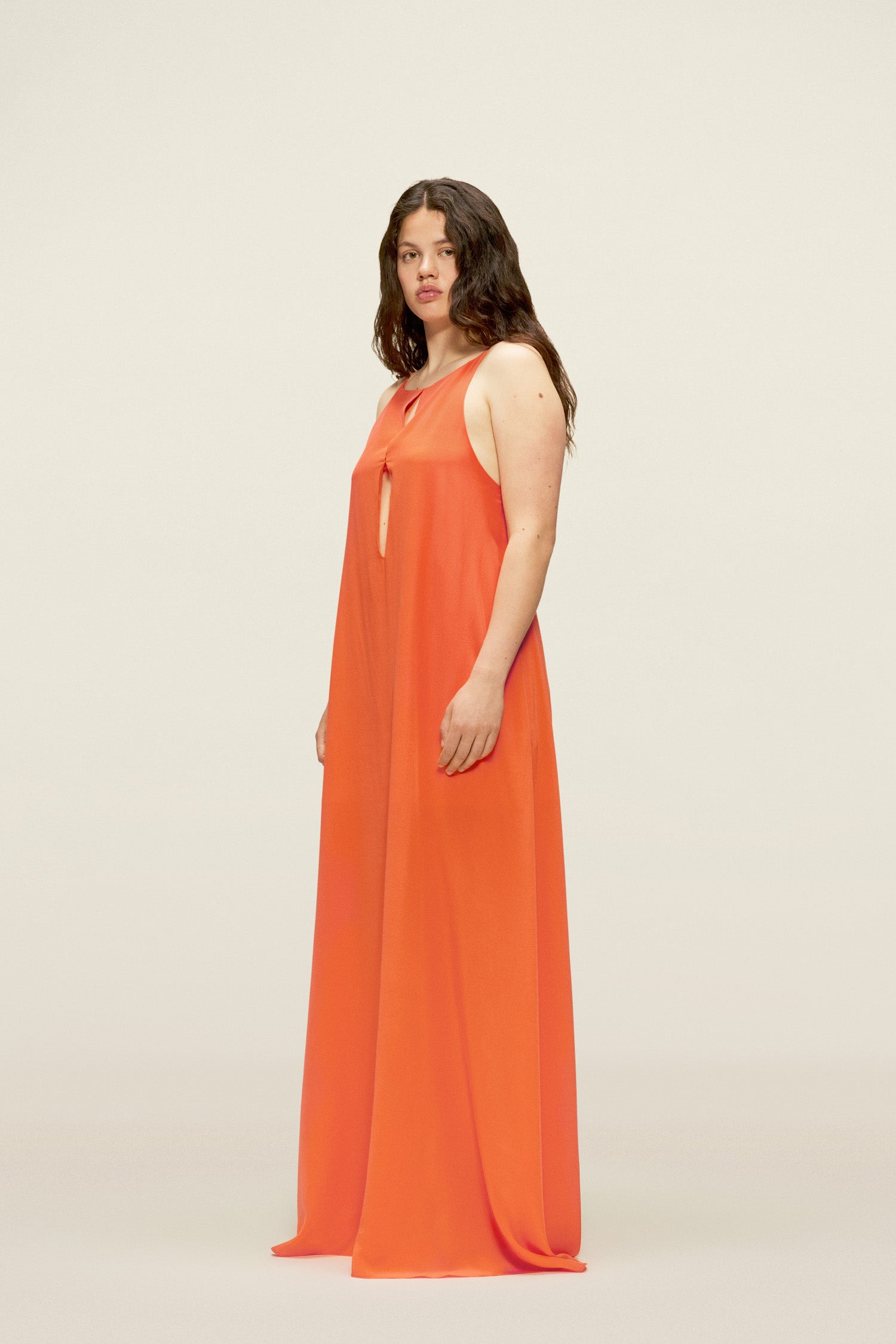 Lima Gown Orange – ATTIRE THE STUDIO