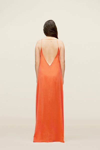 Lima Gown Orange – ATTIRE THE STUDIO