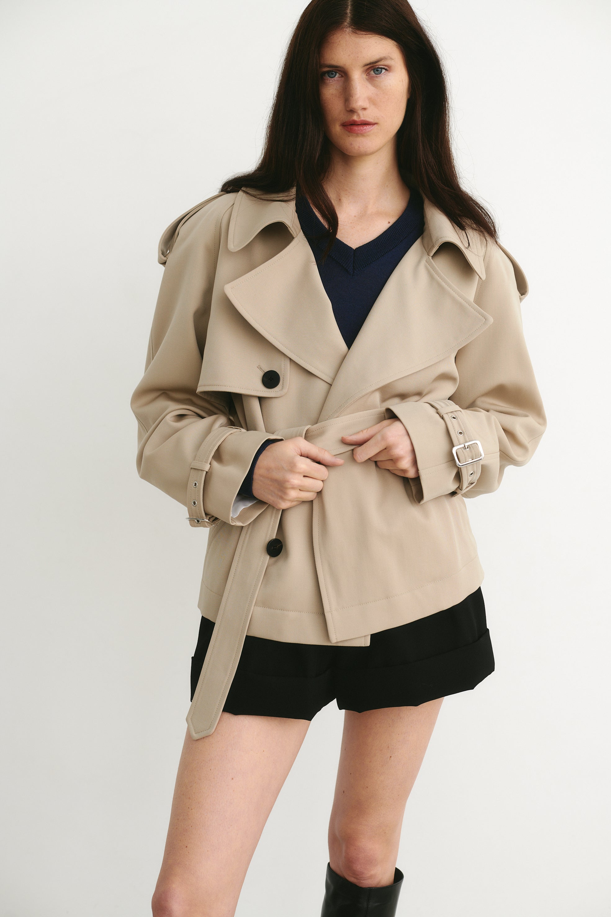 Iggy Wool Jacket Beige – ATTIRE THE STUDIO