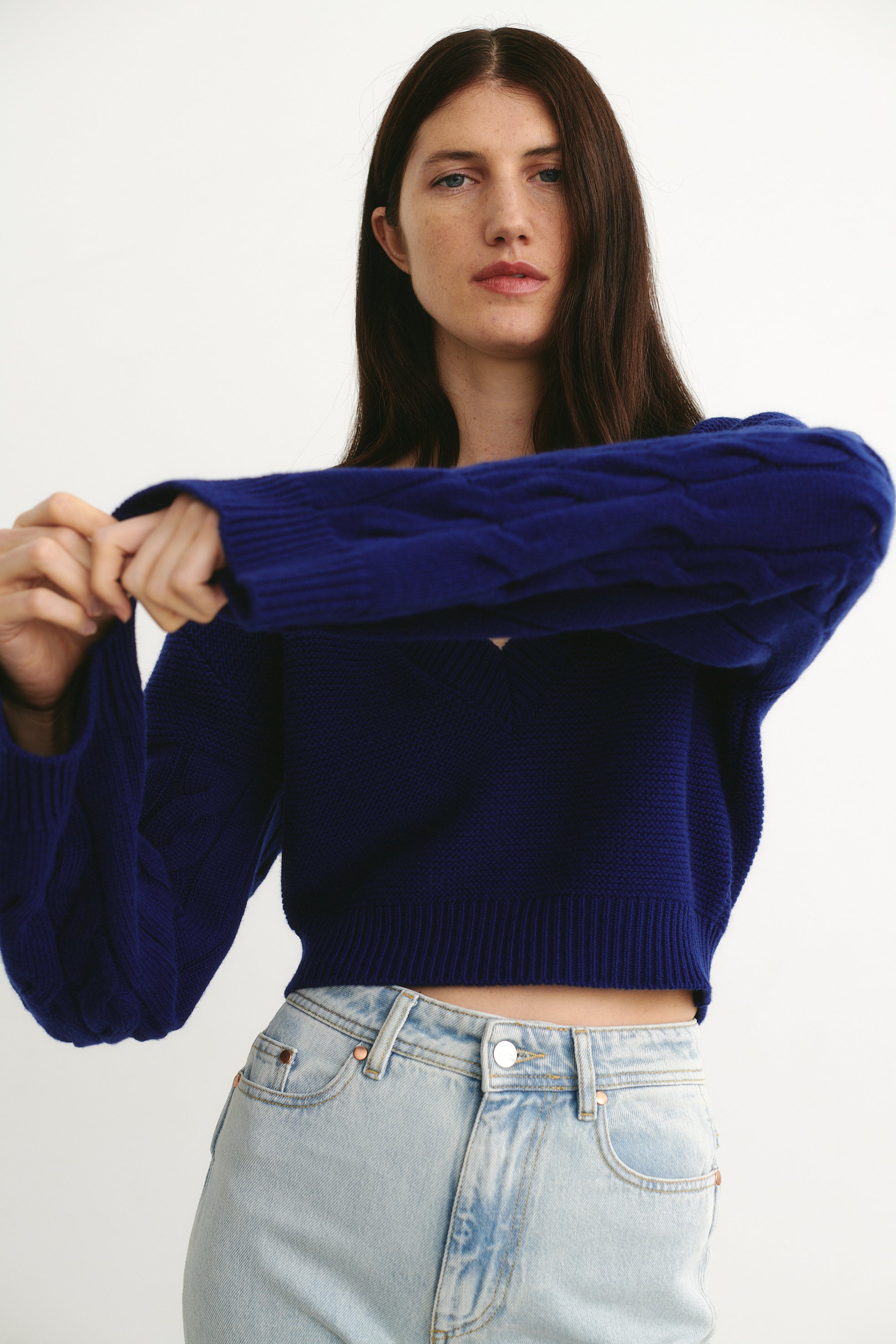 Delilah Sweater Blue – ATTIRE THE STUDIO