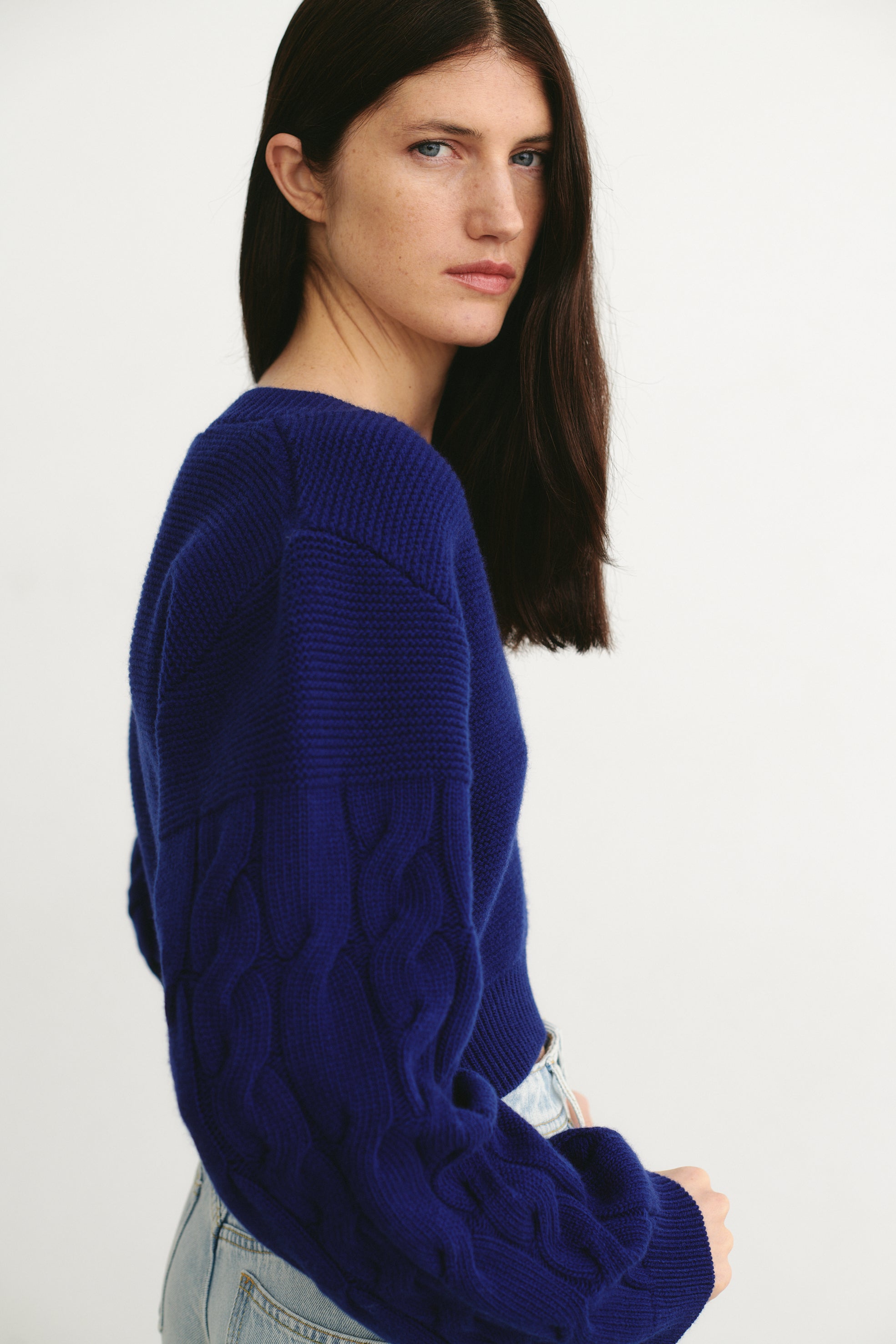 Delilah Sweater Blue – ATTIRE THE STUDIO