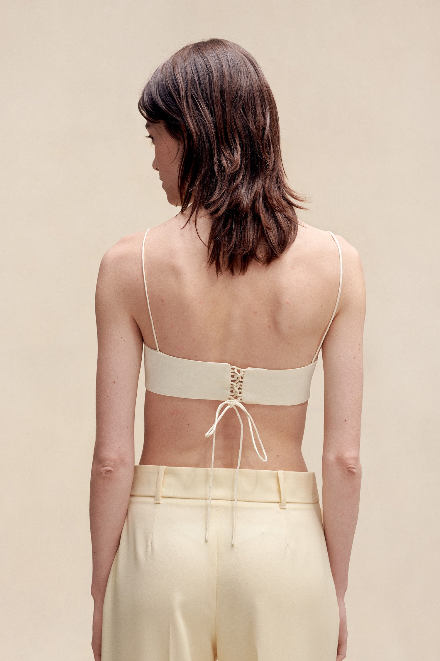 Fuji Bra Top Ivory – ATTIRE THE STUDIO